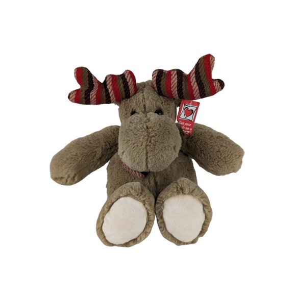 GANZ | Toys | Ganz Monty Moose Plush Inch Brown Stuffed Animal Toy ...